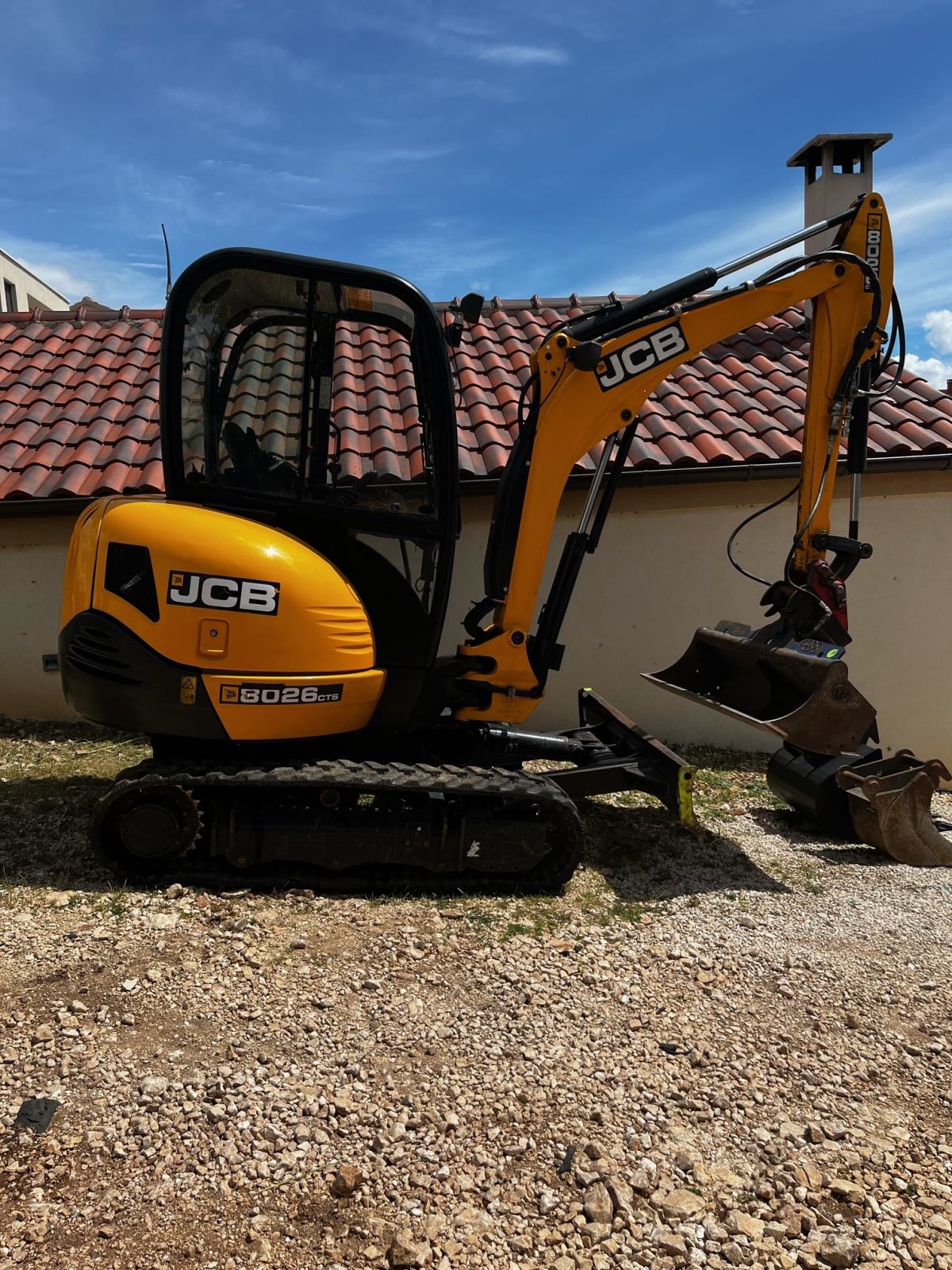 Mini bager JCB 8026 CTS
