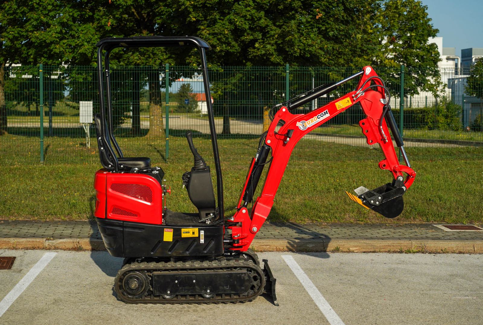 Mini bager K12, KUBOTA motor