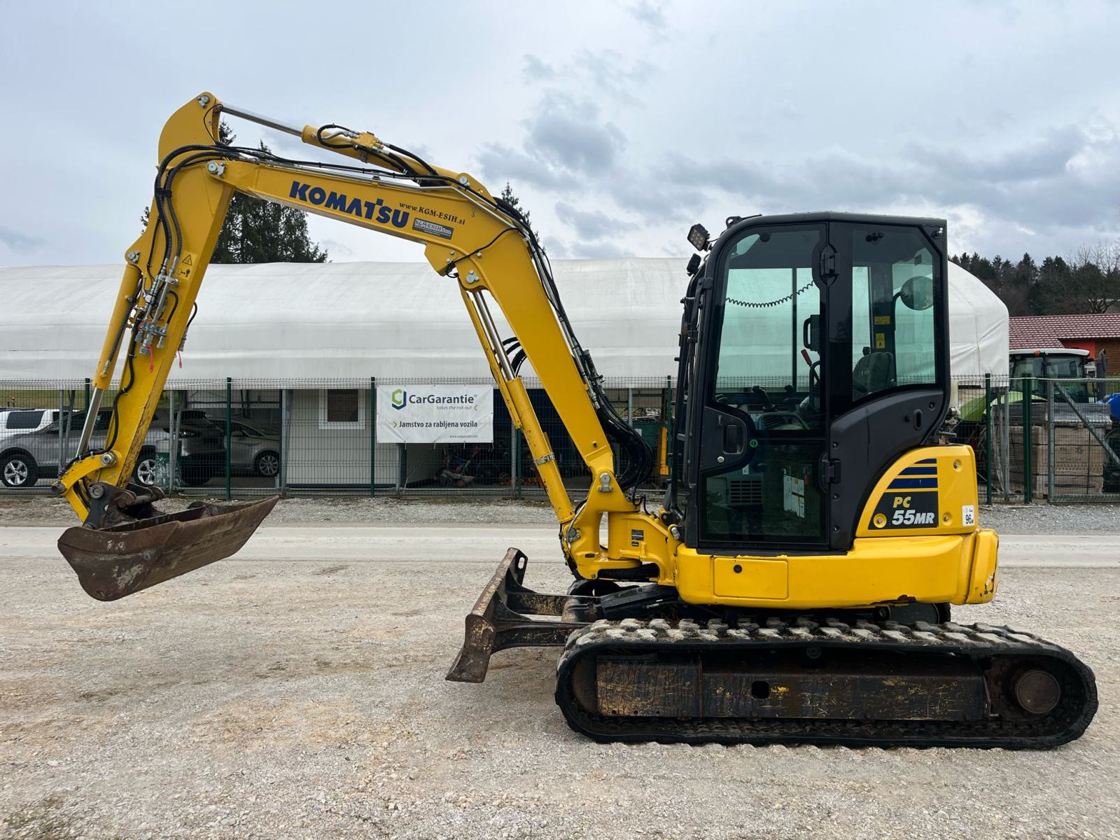 MINI BAGER KOMATSU PC55-MR5 GOD.2019