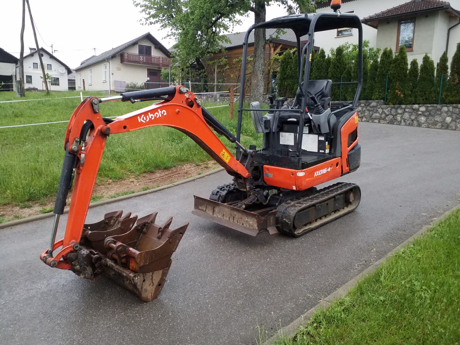 Mini bager kubota