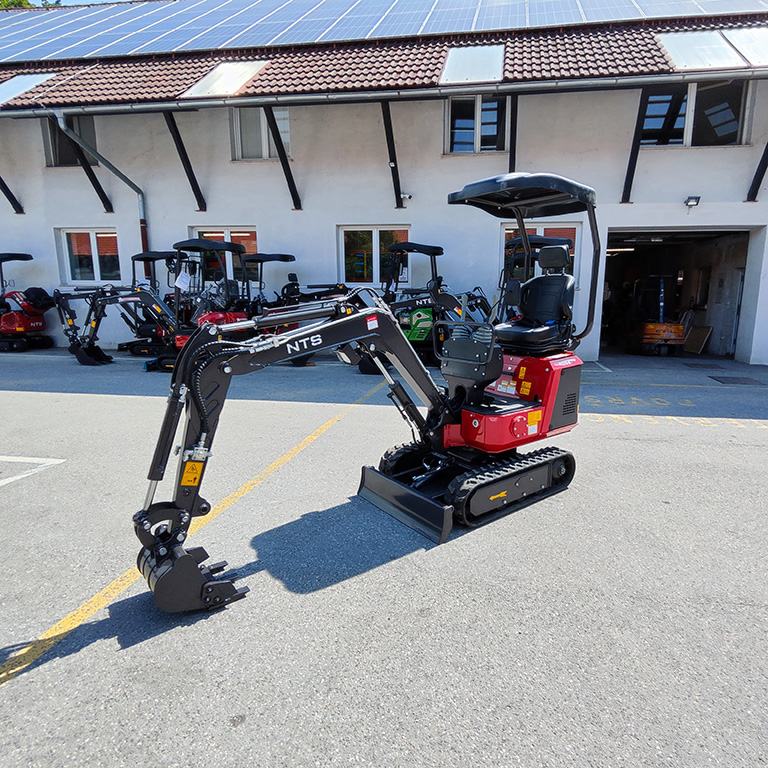 Mini bager NTS 1.0-KS, DIESEL, lomljiva ruka, mehanički prst