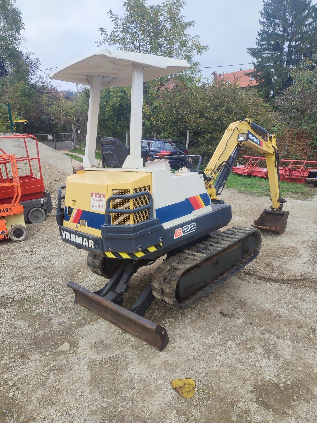 Mini bager Yanmar
