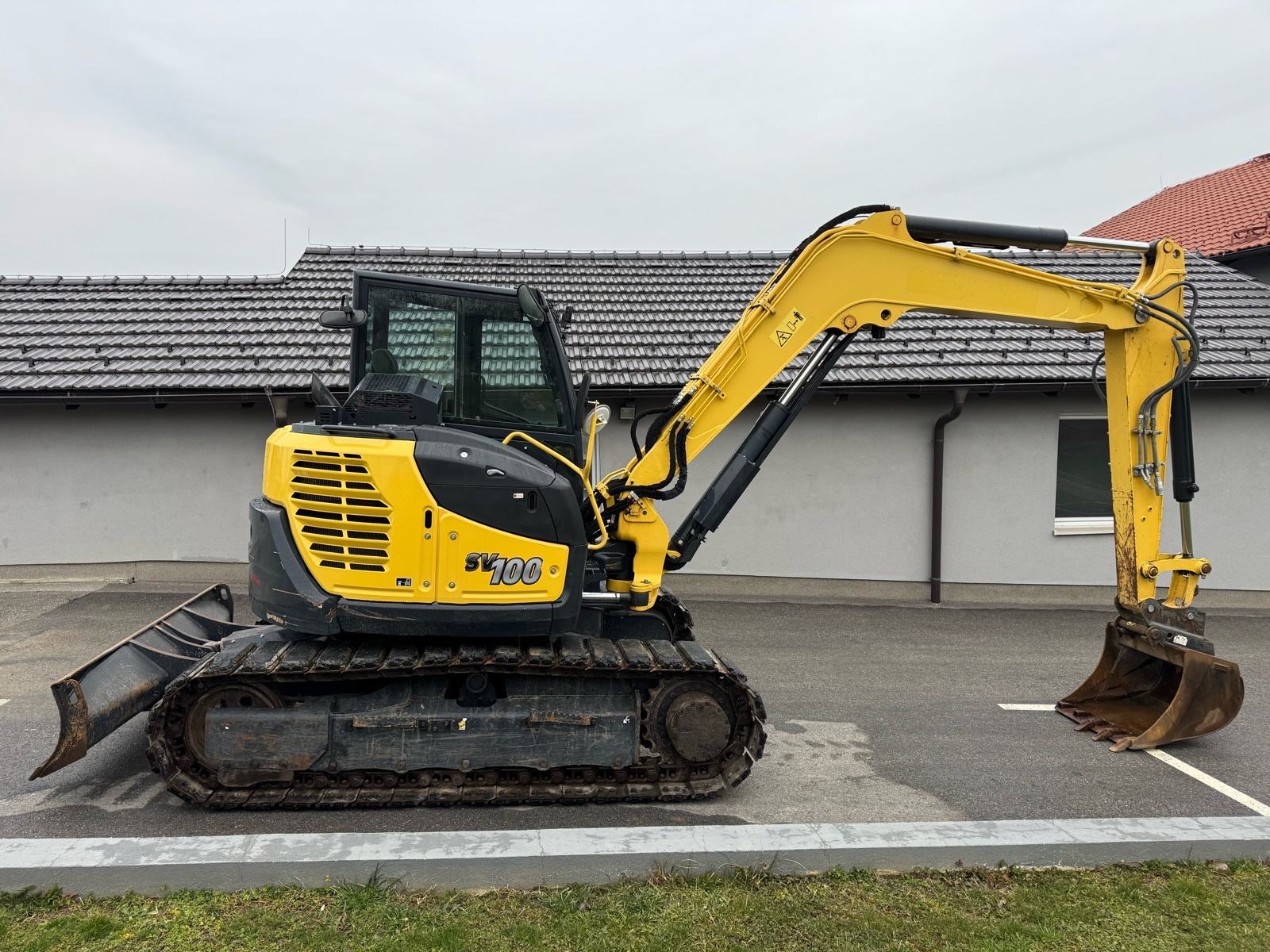 MINI BAGER YANMAR SV 100,2246rs,2017.god.