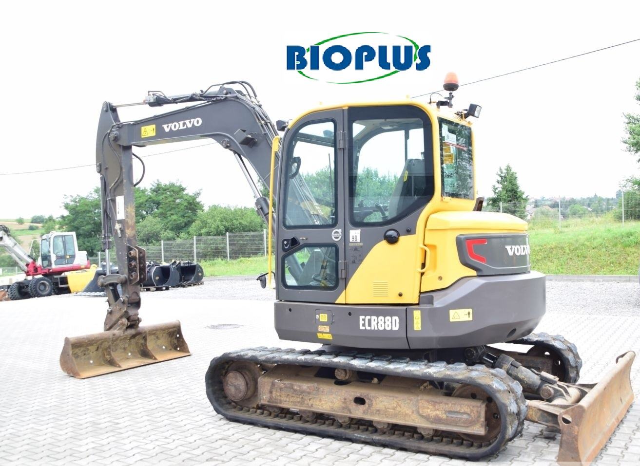 MINIBAGER VOLVO ECR88D GODINA 2015 SATI 5303