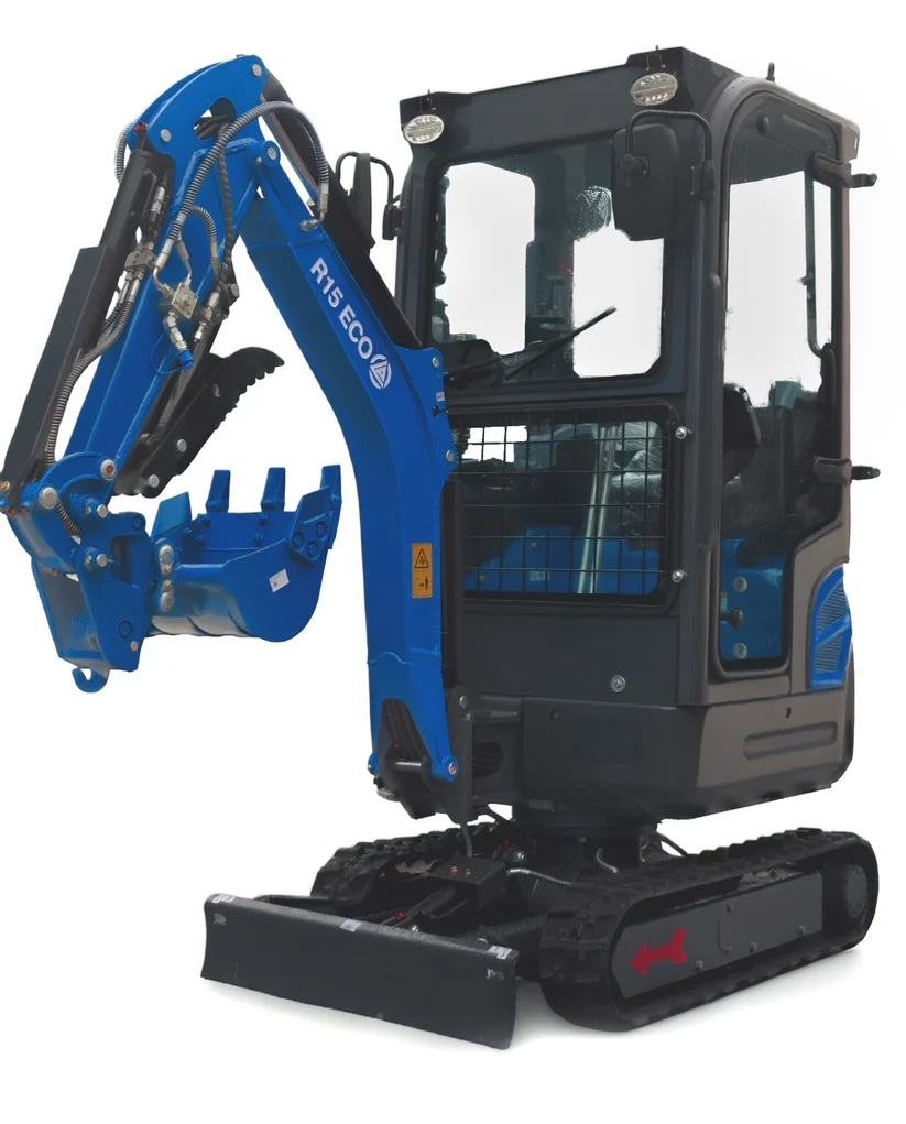 Rippa R15 ECO – MINI BAGER 1.5t (KUBOTA Euro 5, KABINA)