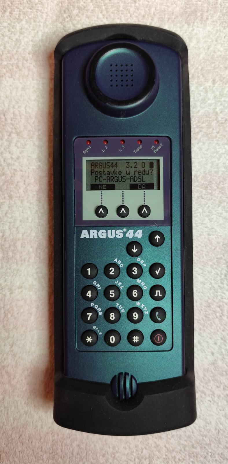 ARGUS 44 , Adsl tester