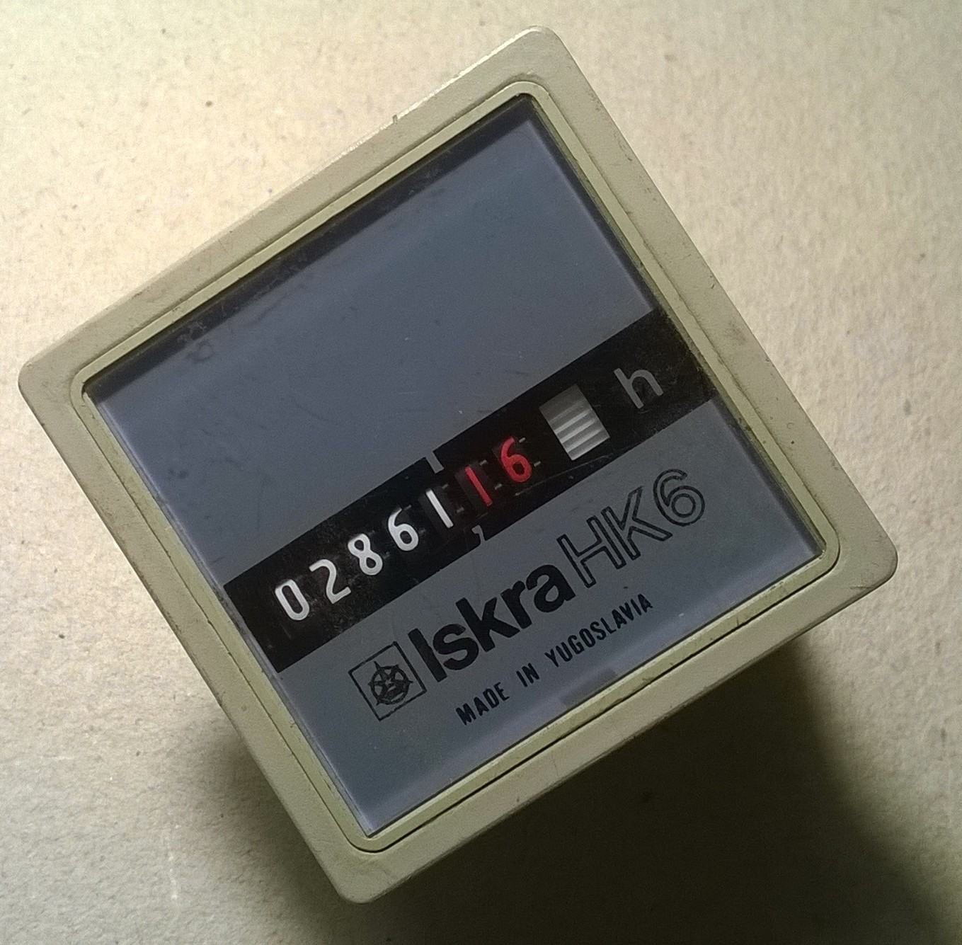 Brojilo sati rada ISKRA