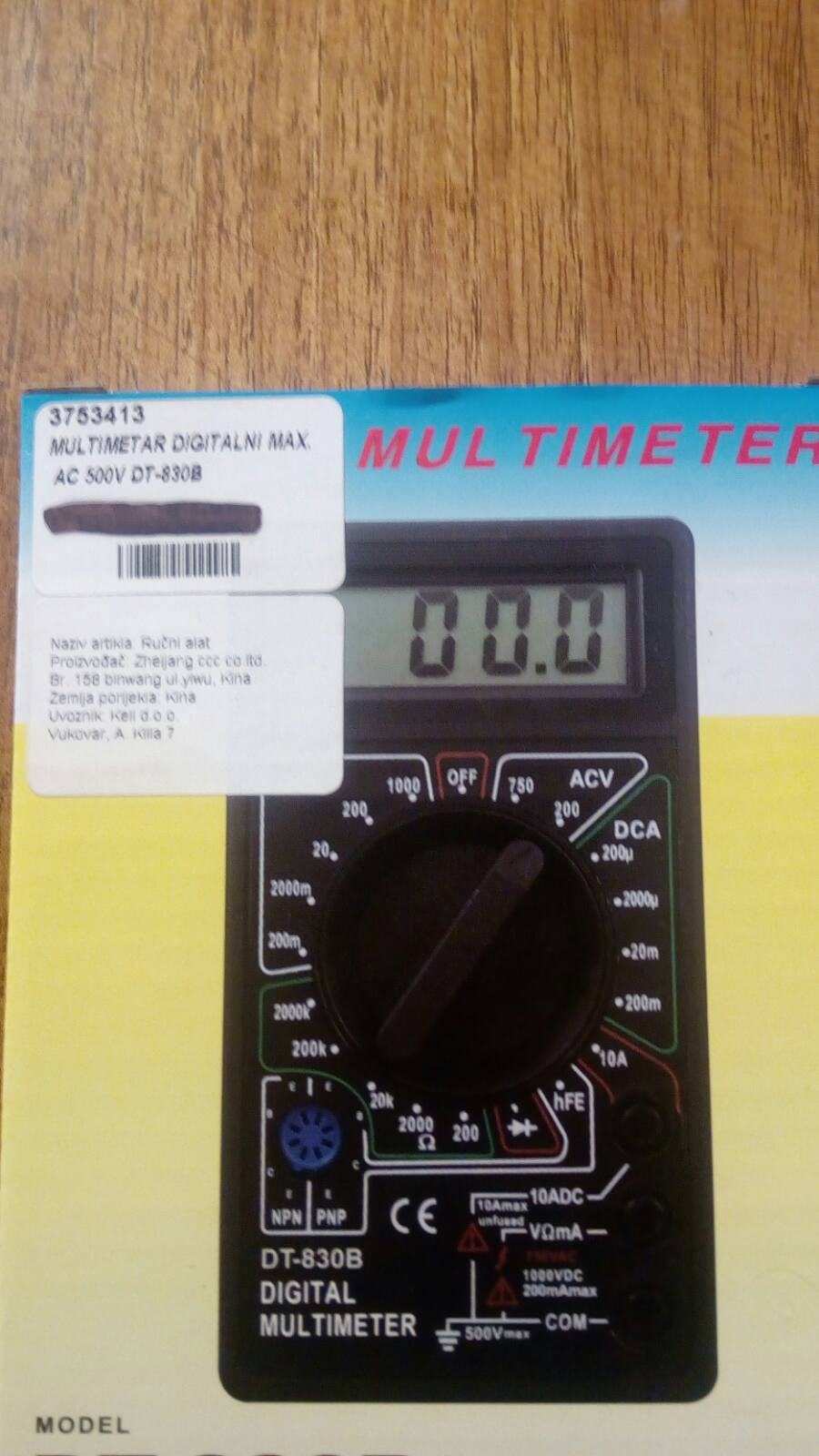 digitalni mjerni instrument