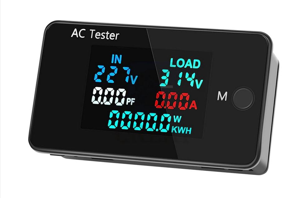 Digitalni voltmetar, ampermetar, watmetar - 100A AC