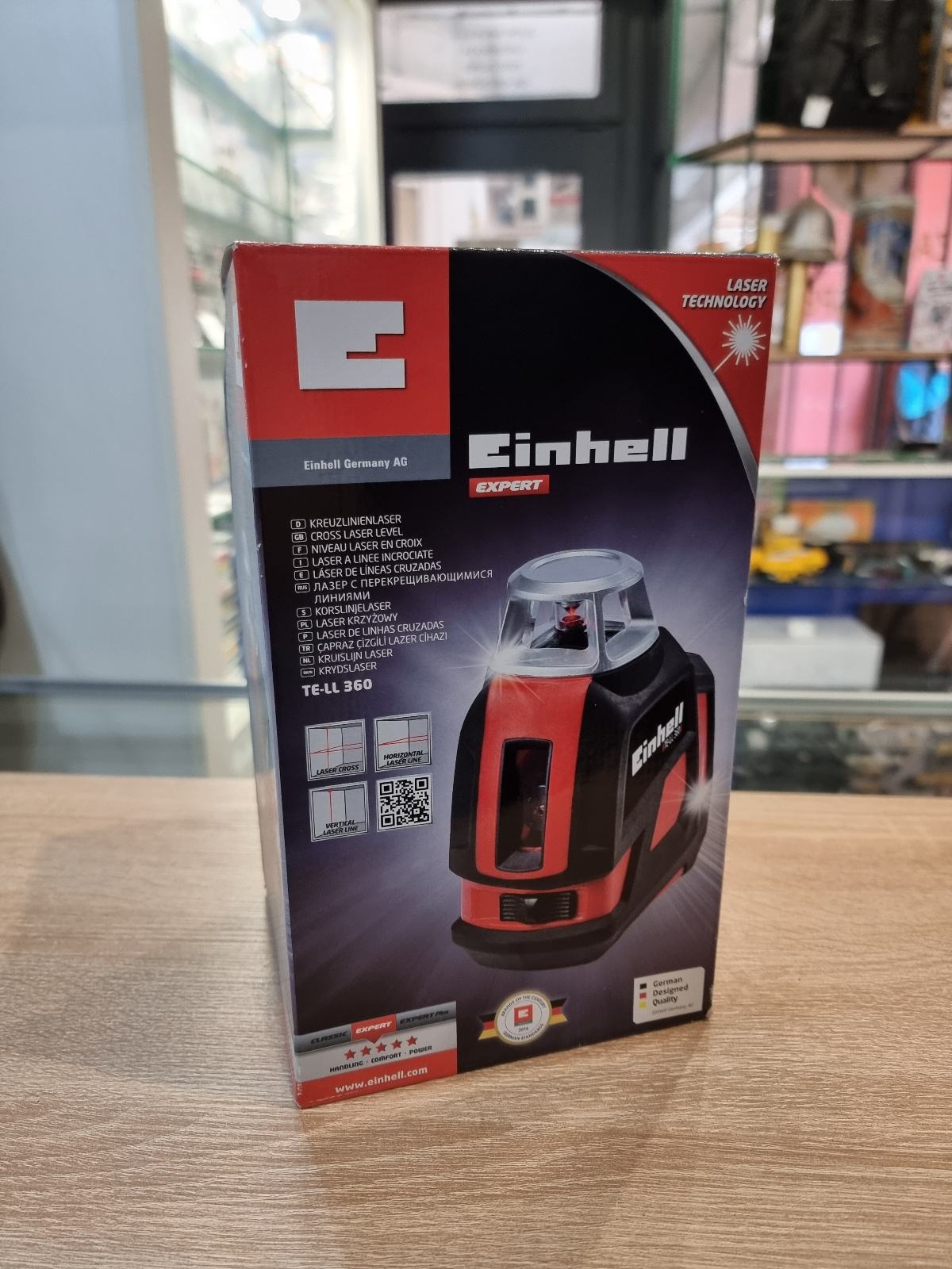 EINHELL LASERSKI NIVELIR TE-LL 360 *DO 24 RATE* POVOLJNO!