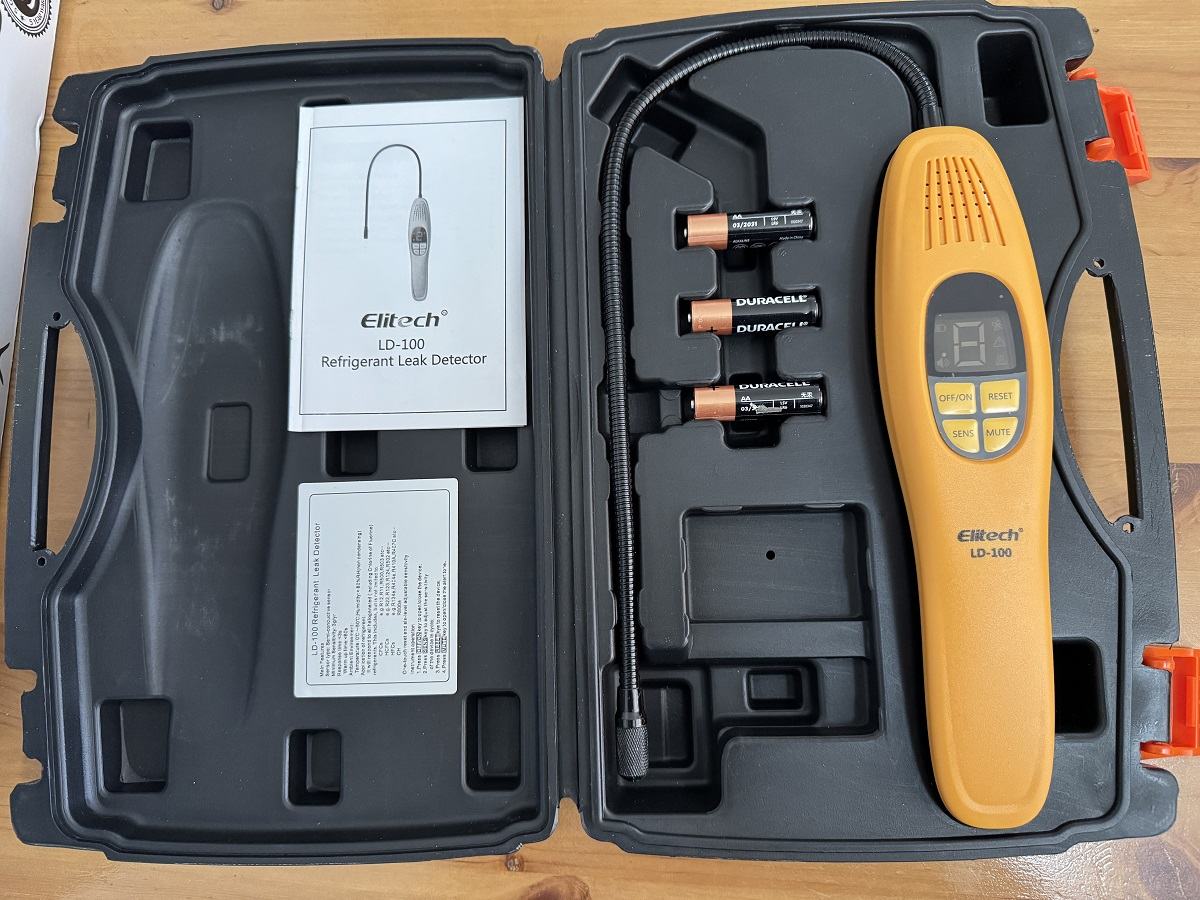 Elitech LD-100 detektor propuštanja rashladnog sredstva