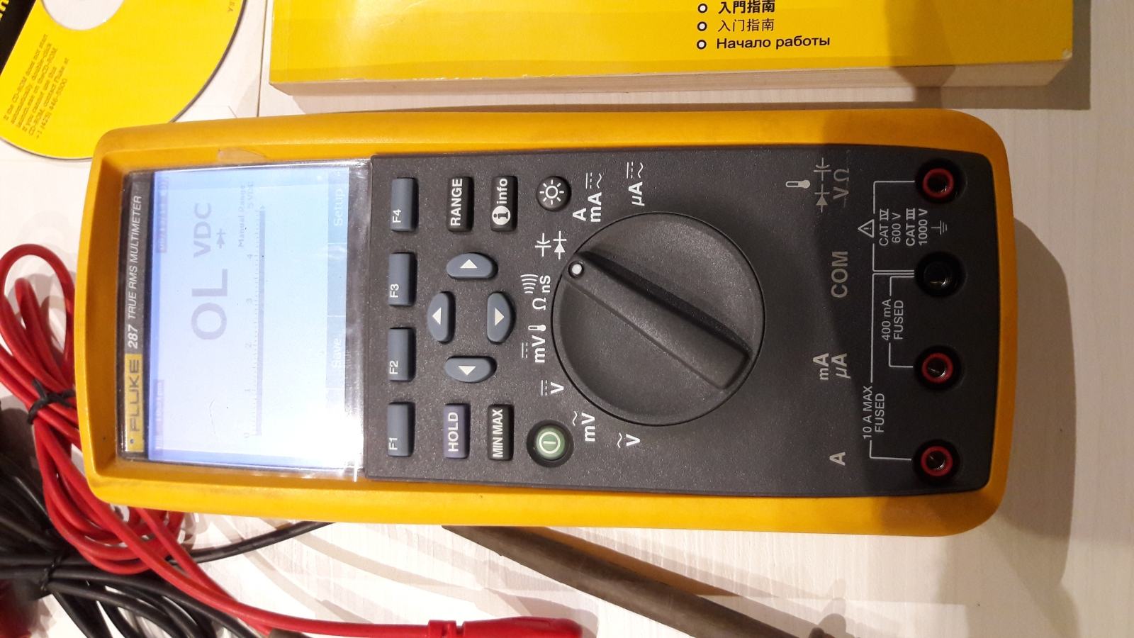 FLUKE 287 TRUE RMS