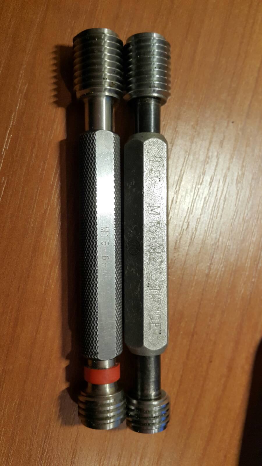 kontrolnik navoja m16 - 6h