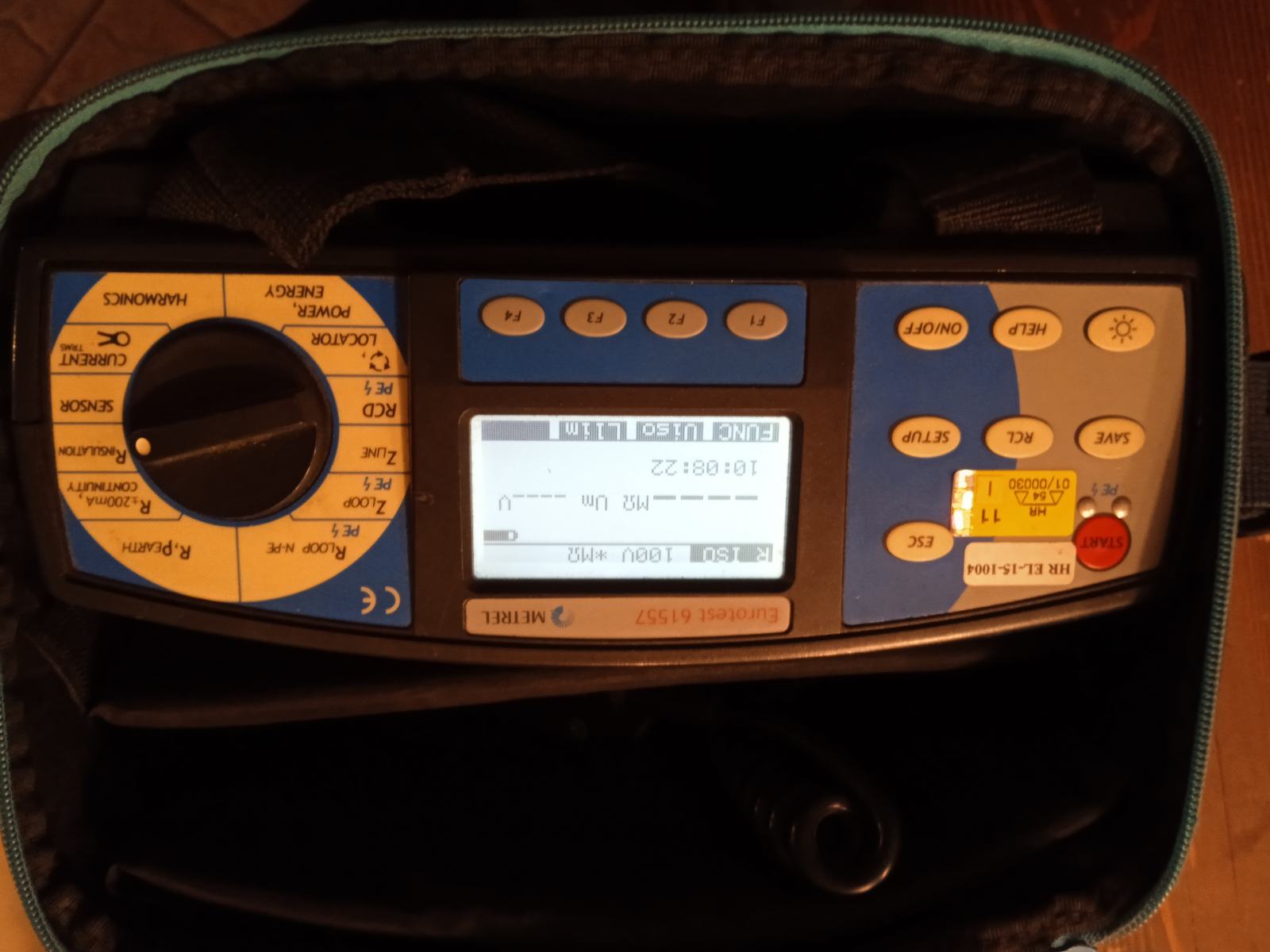 Metrel Eurotest 61557 sa opremom i softverom