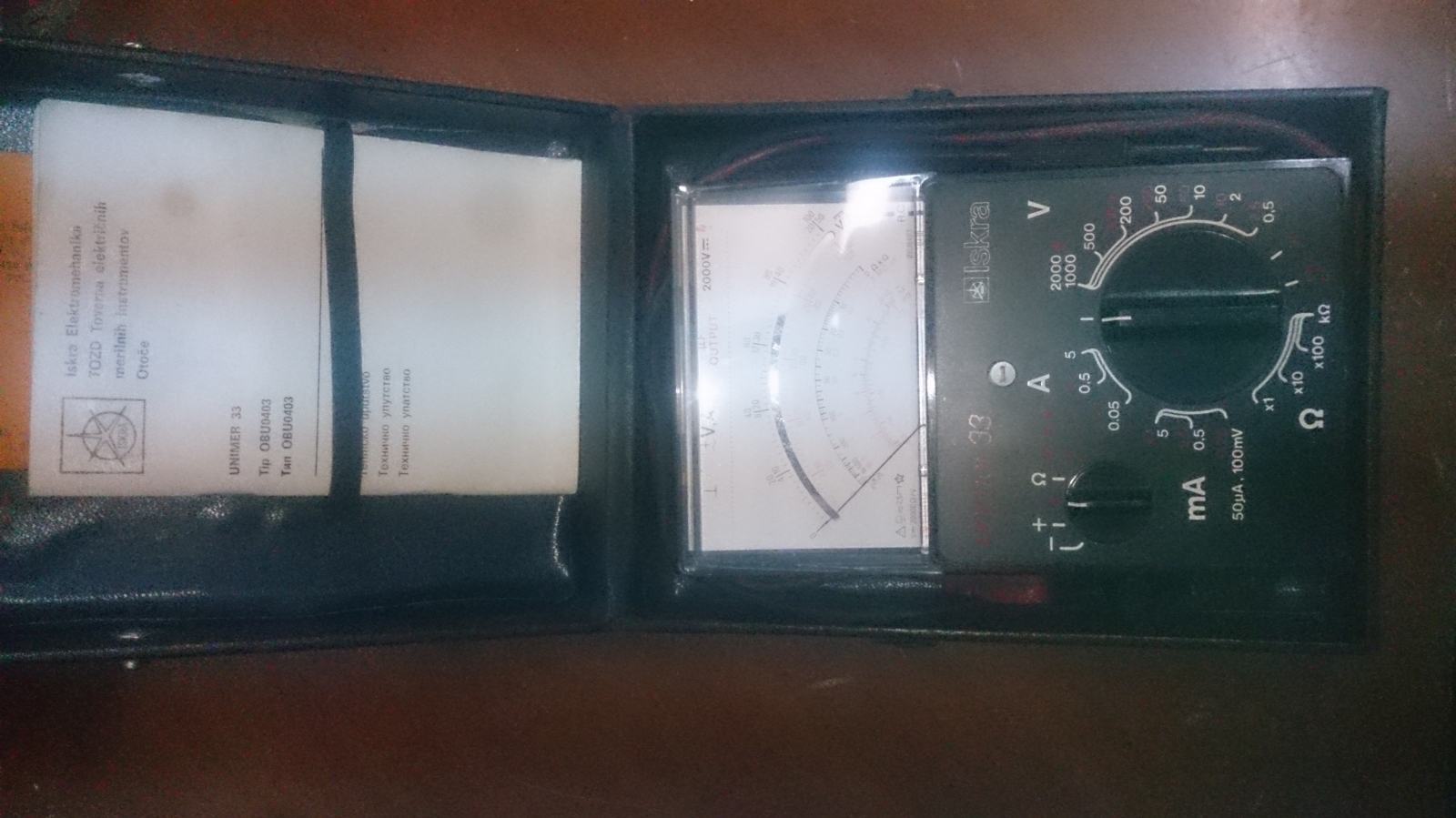 Mjerni instrument Iskra unimer 33