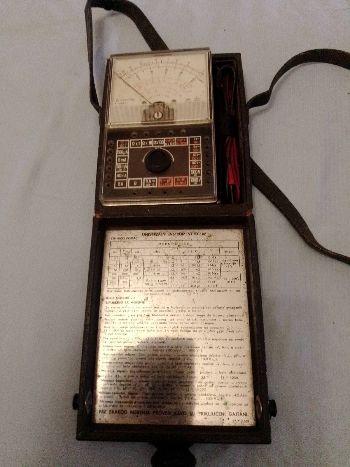 mjerni instrument IU 102