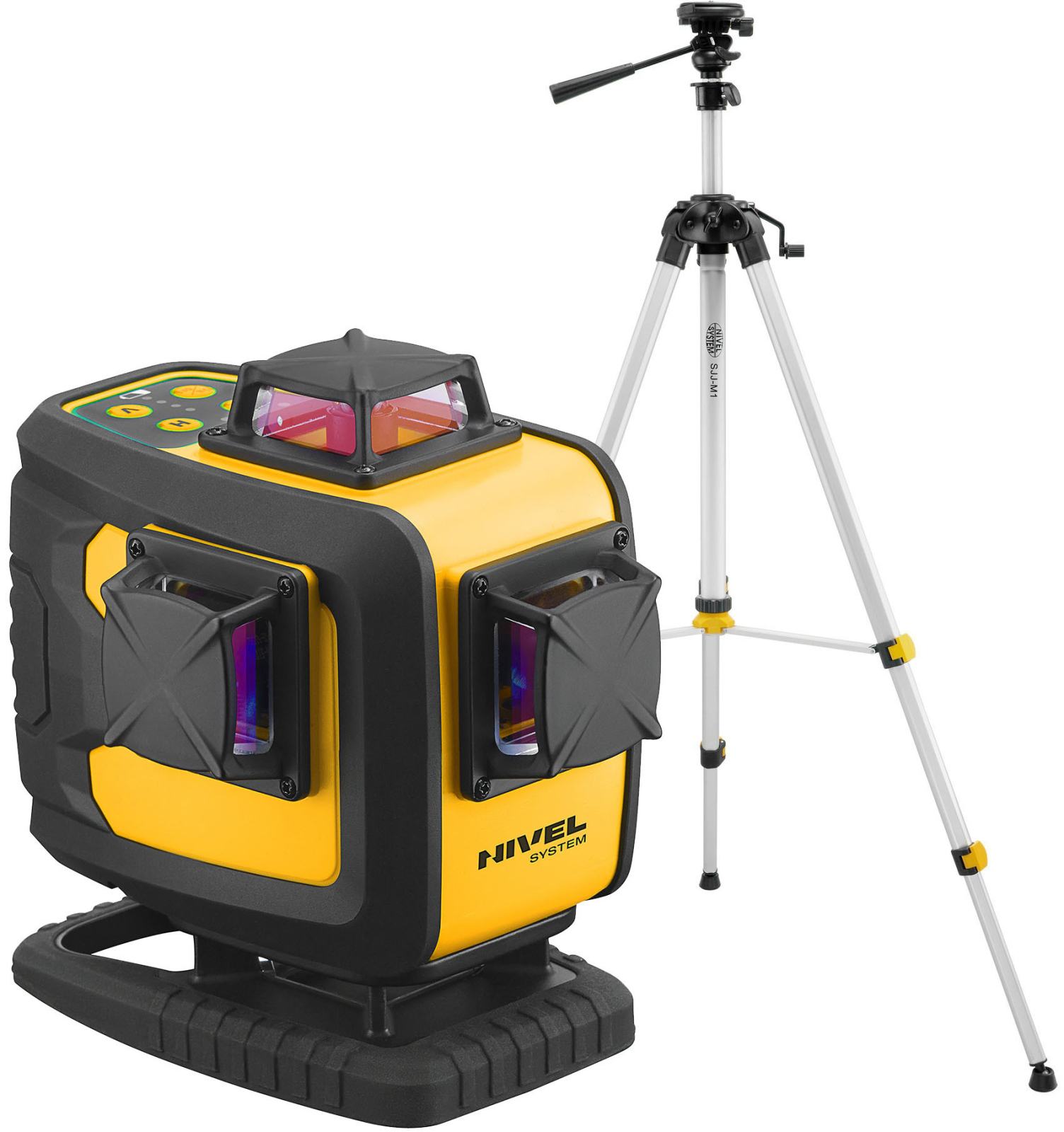 Nivel System Laserski nivelir CL4D-B 4x360° Stativ + magnetni držač