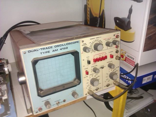 Osciloskop dual trace