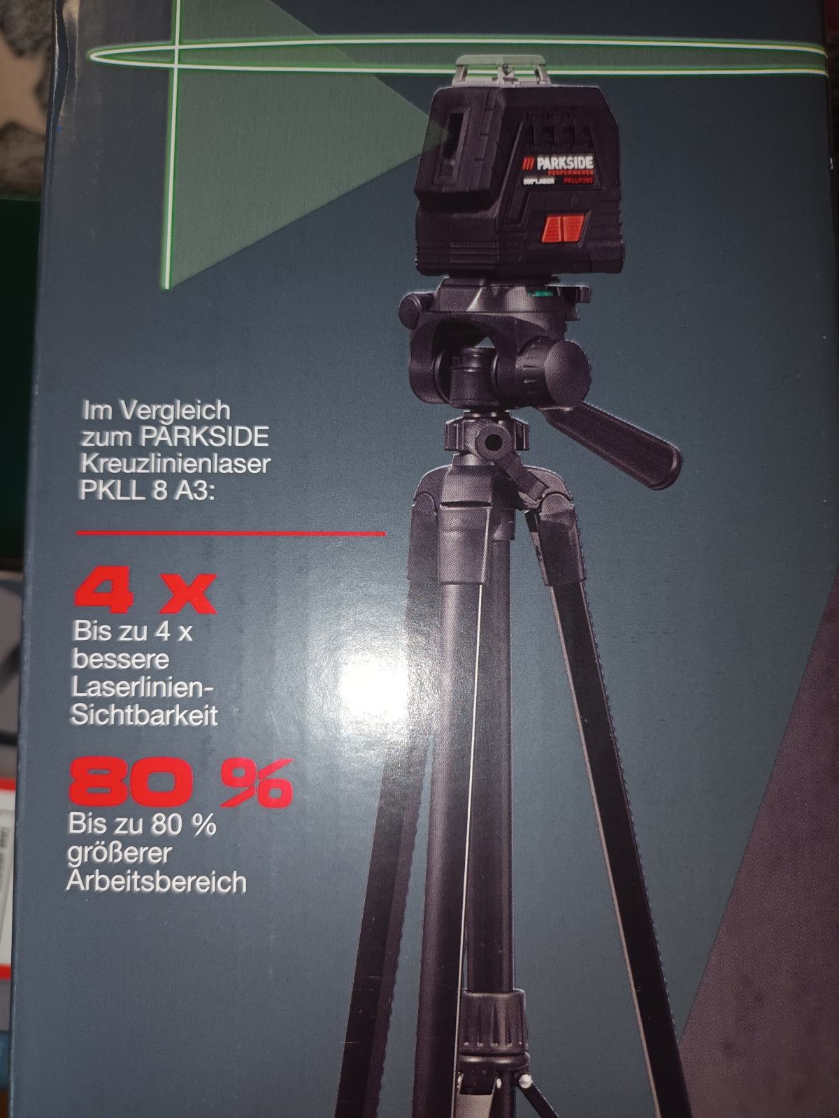 Parkside 3D laser za nivelaciju PKLLP 360 B3 performanse