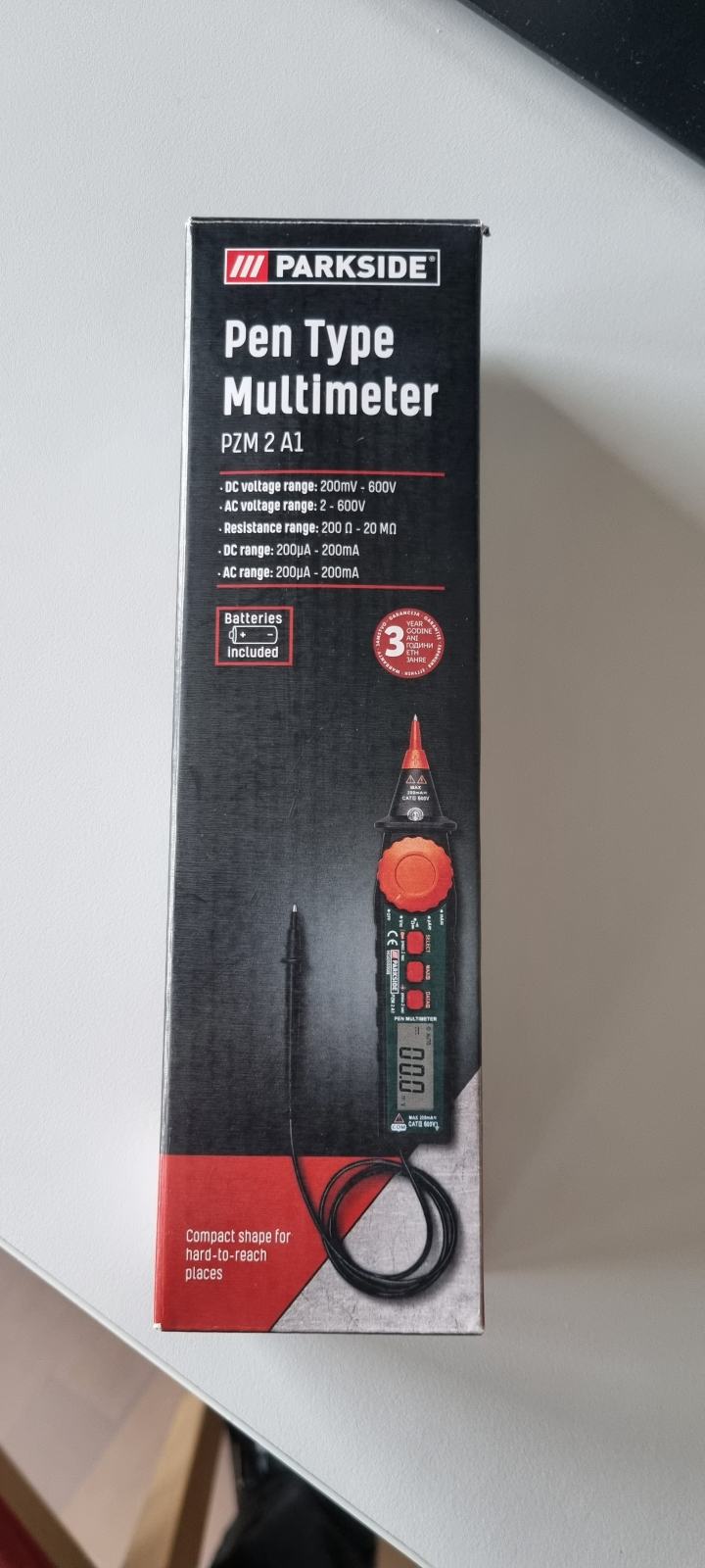 Pen Type multimeter Parkside NOVO!