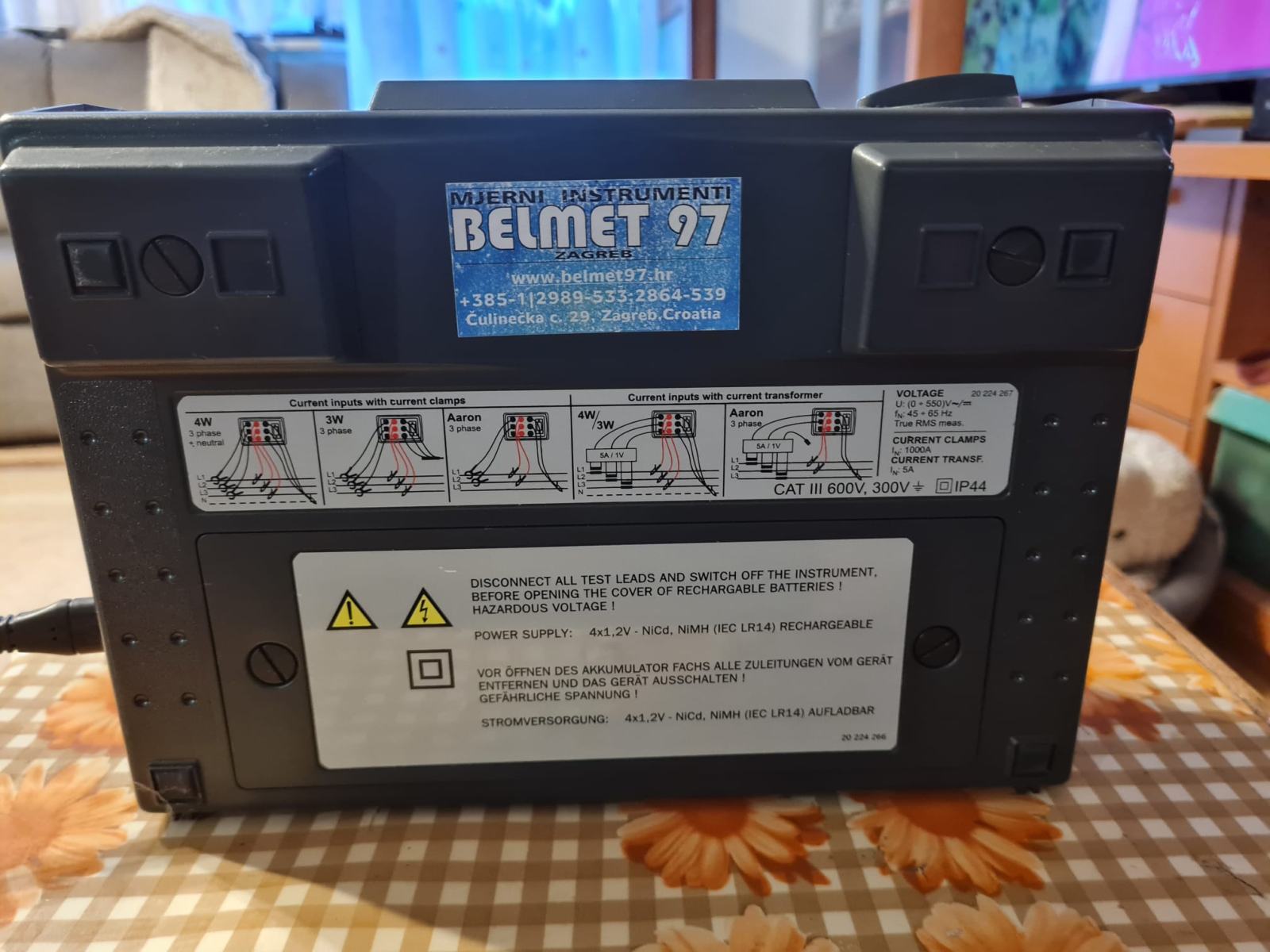Prodajem METREL Power Quality Analyser MI 2192