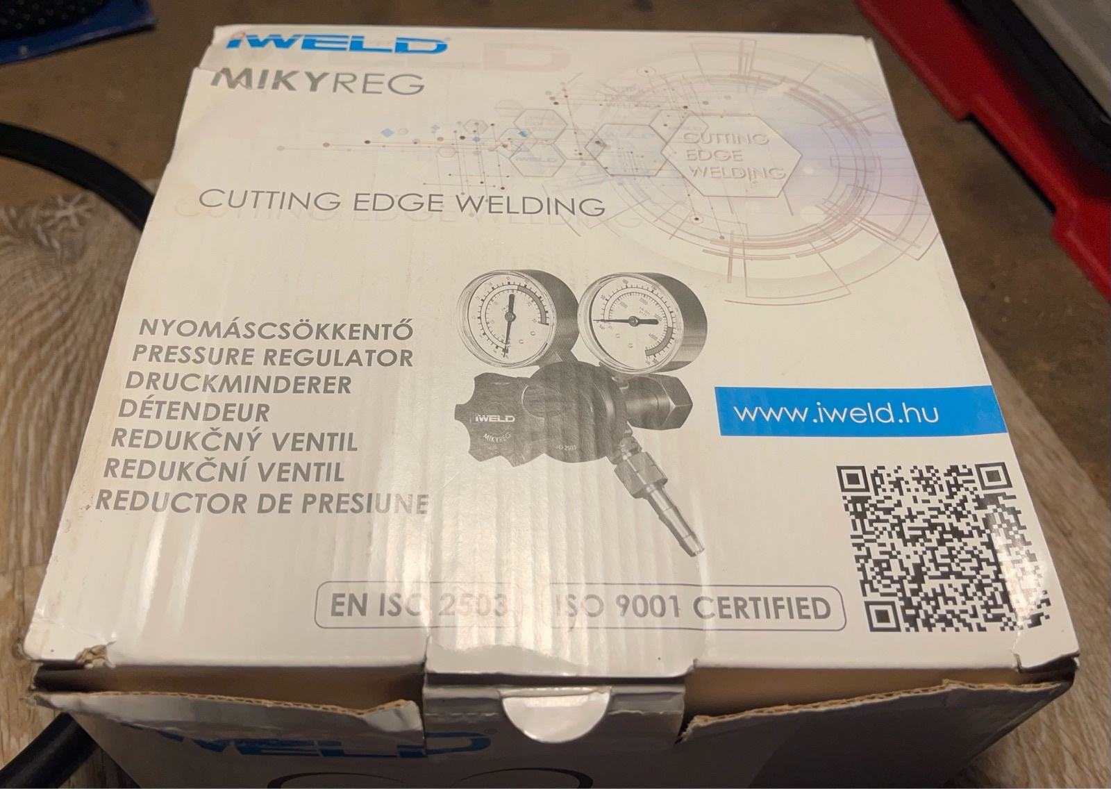 Regulator protoka za argon, reducir ventil