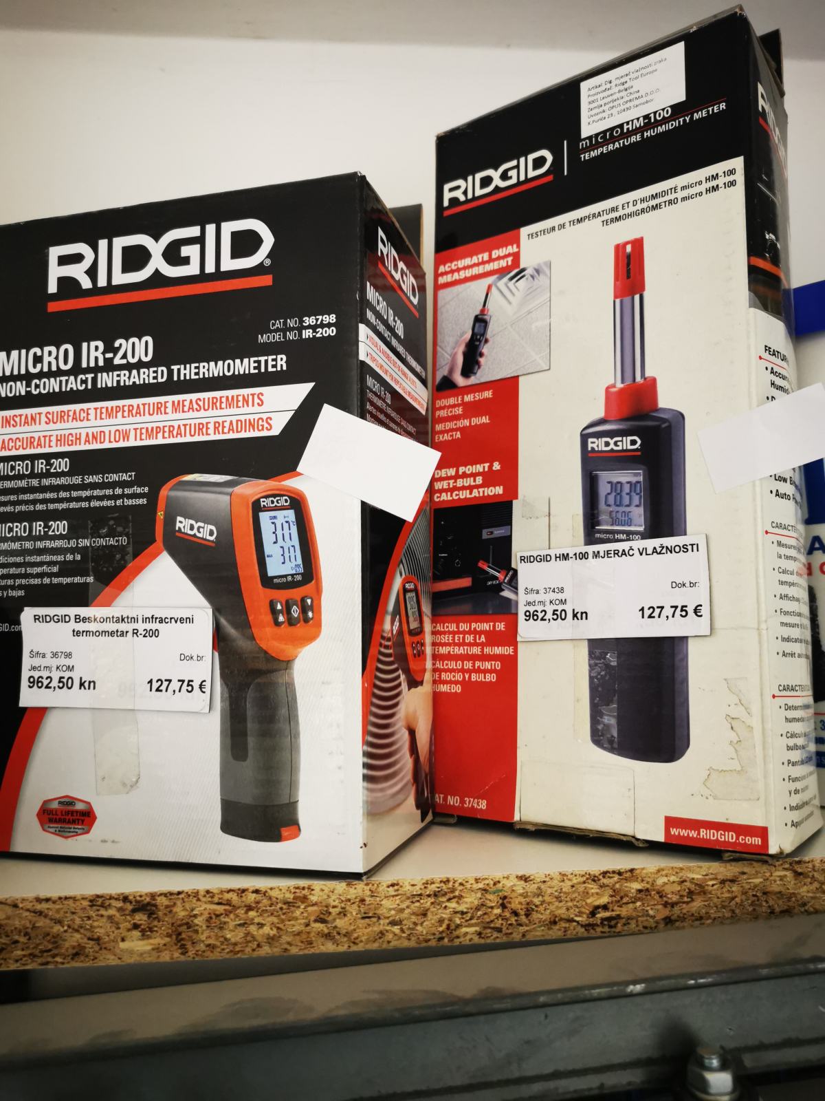 RIDGID mikro HM-100 higrometar profesionalan