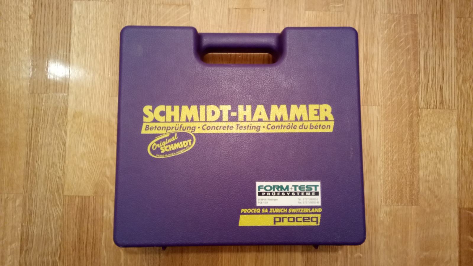 SKLEROMETAR, SCHMIDT - HAMMER proceq , model NR