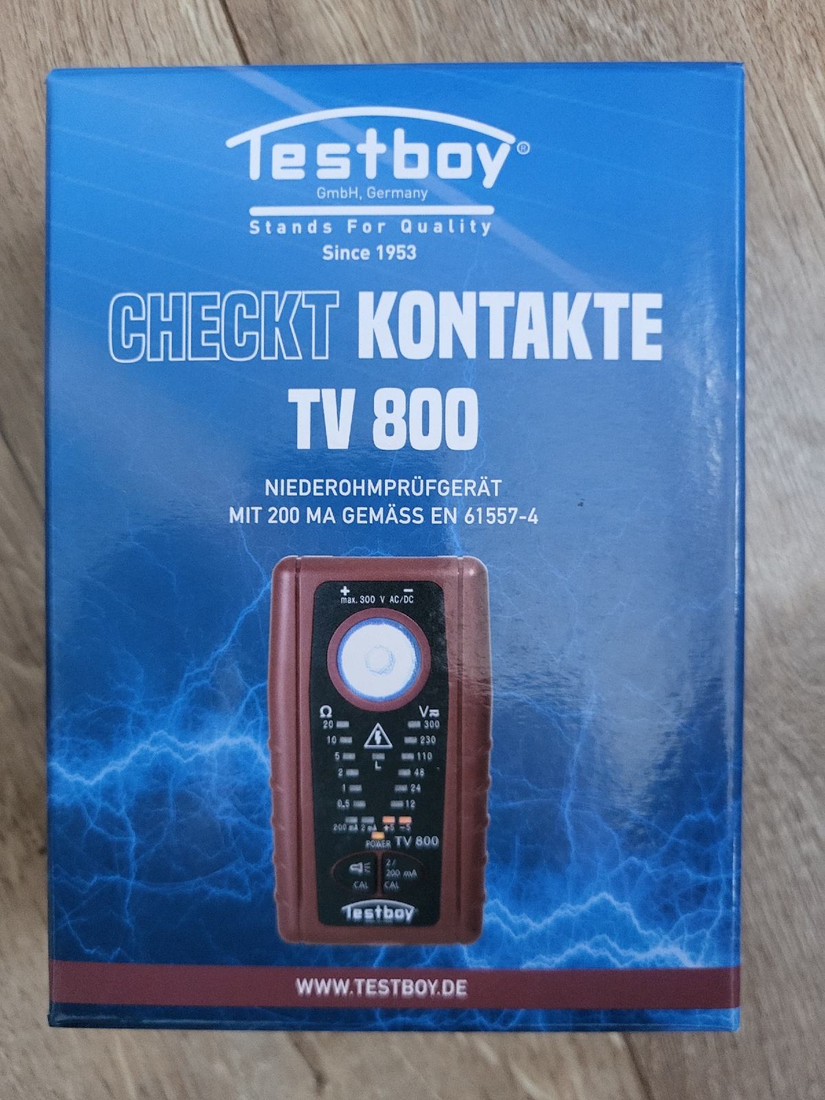 Testboy TV 800 mjerni instrument