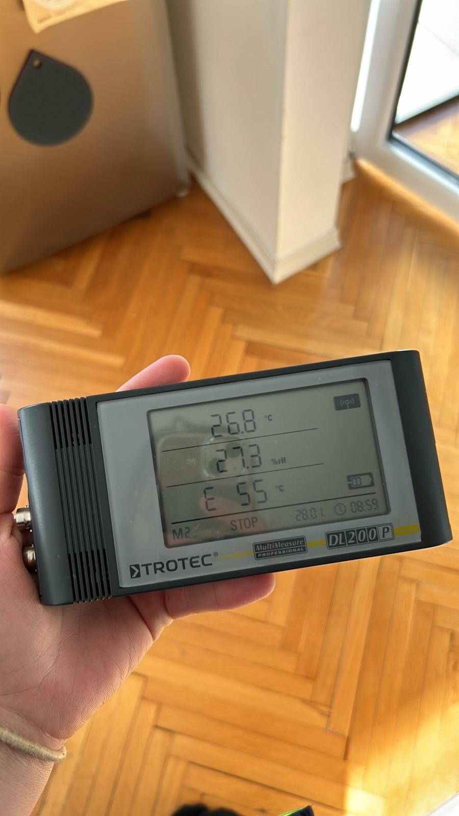 Trotec DL 200P data logger - pouzdan snimač za dugotrajna mjerenja