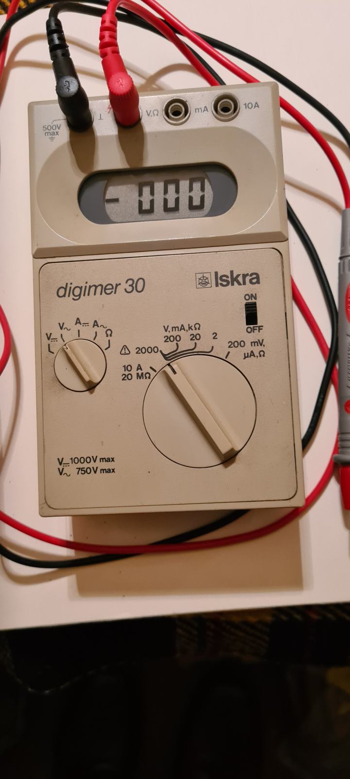 UNIMER ISKRA DIGIMER 30