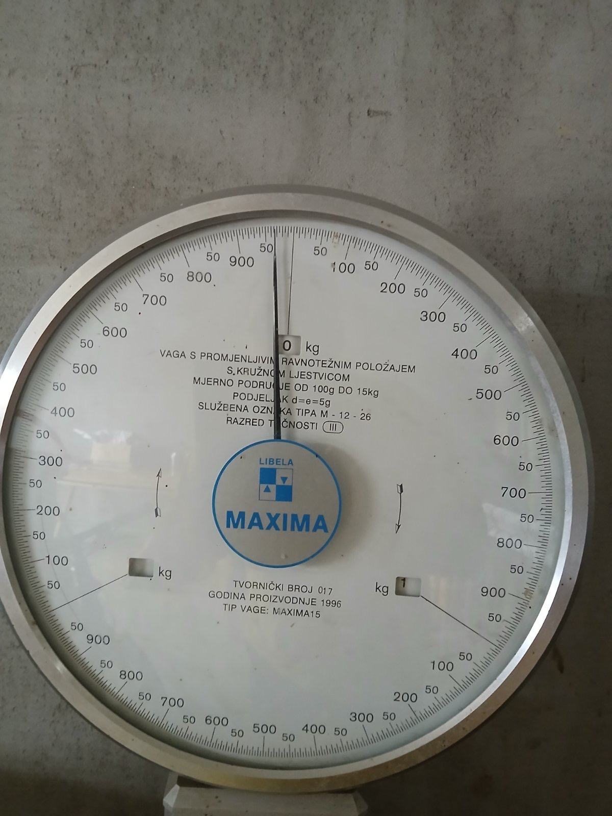 vaga maxima 15 kg