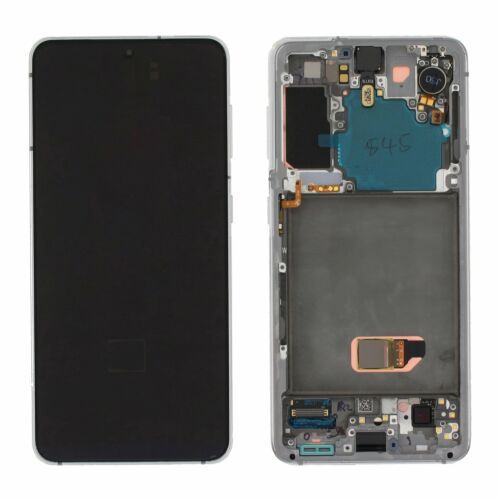 Samsung S21 5G G991 lcd touch screen okvir Original EU NOVO Bijeli