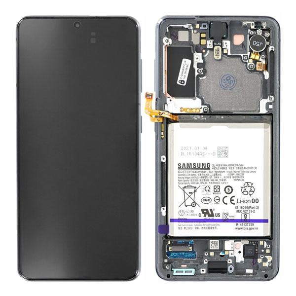 Samsung S21 Ultra 5G G998 lcd touch screen okvir Original EU NOVO Crni