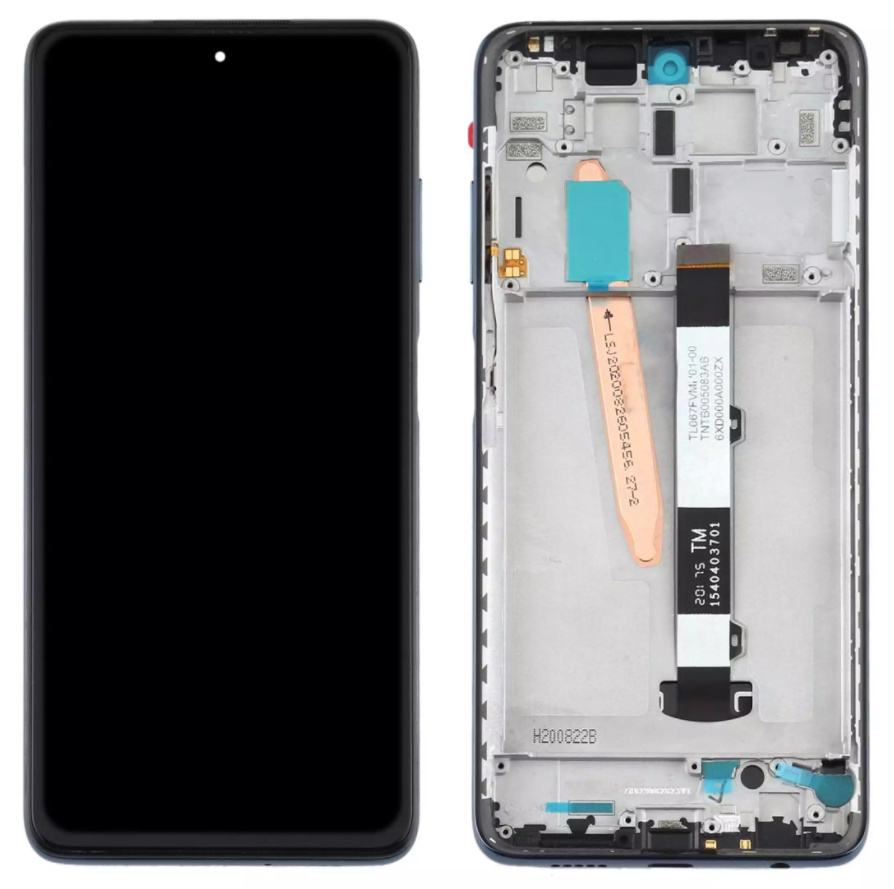 xiaomi poco x3 lcd ekran touch screen okvir (ORIGINAL) Novo (PLAVI)