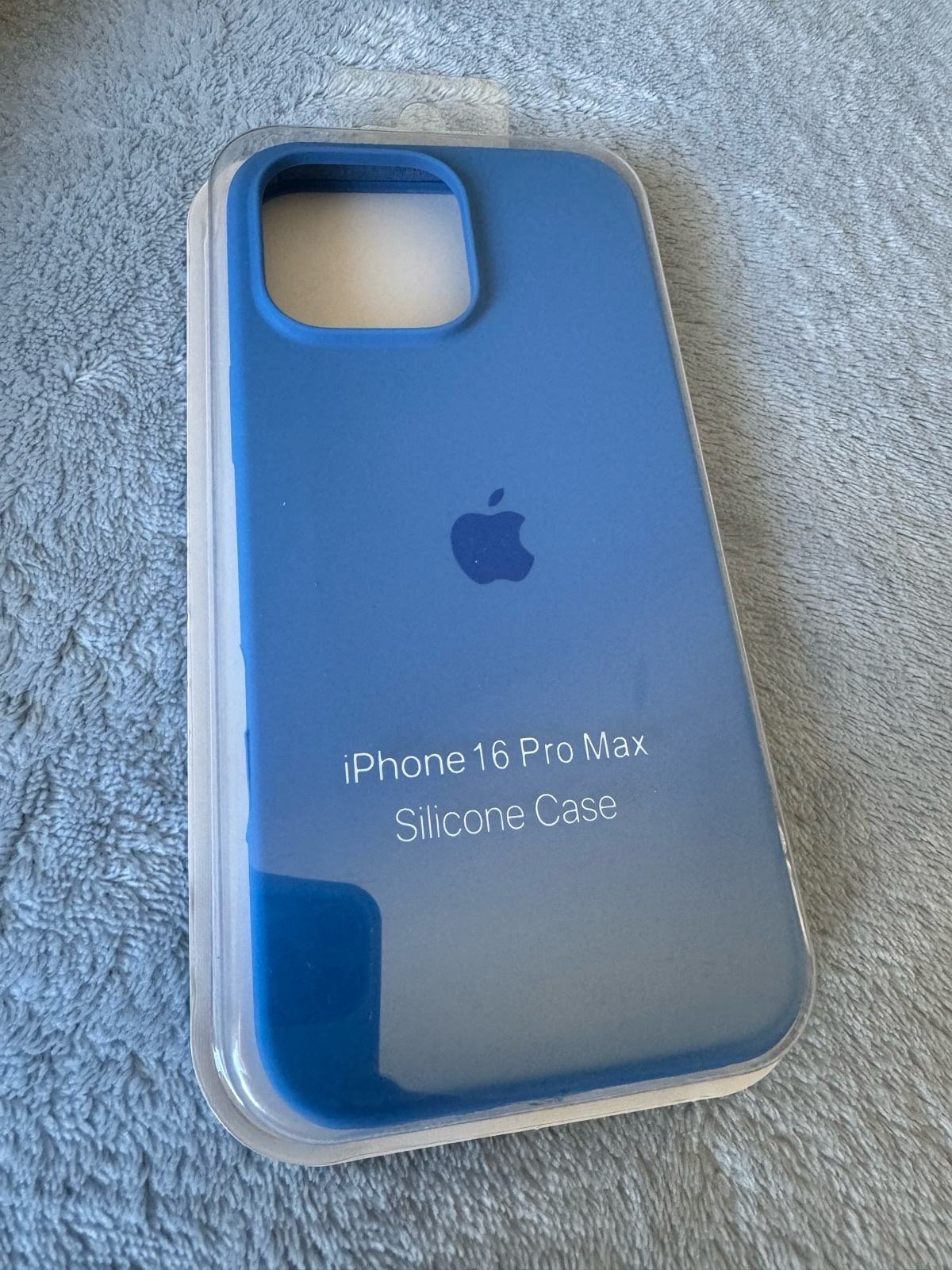 Maskica za iPhone 16 Pro Max plave boje
