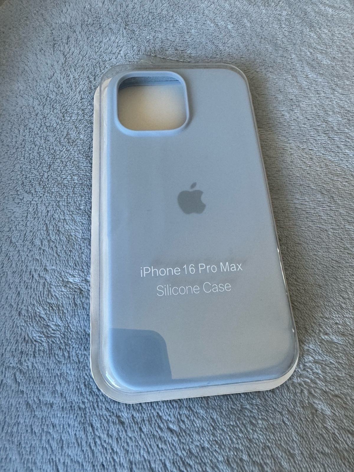 Maskica za iPhone 16 Pro Max svijetloplave boje