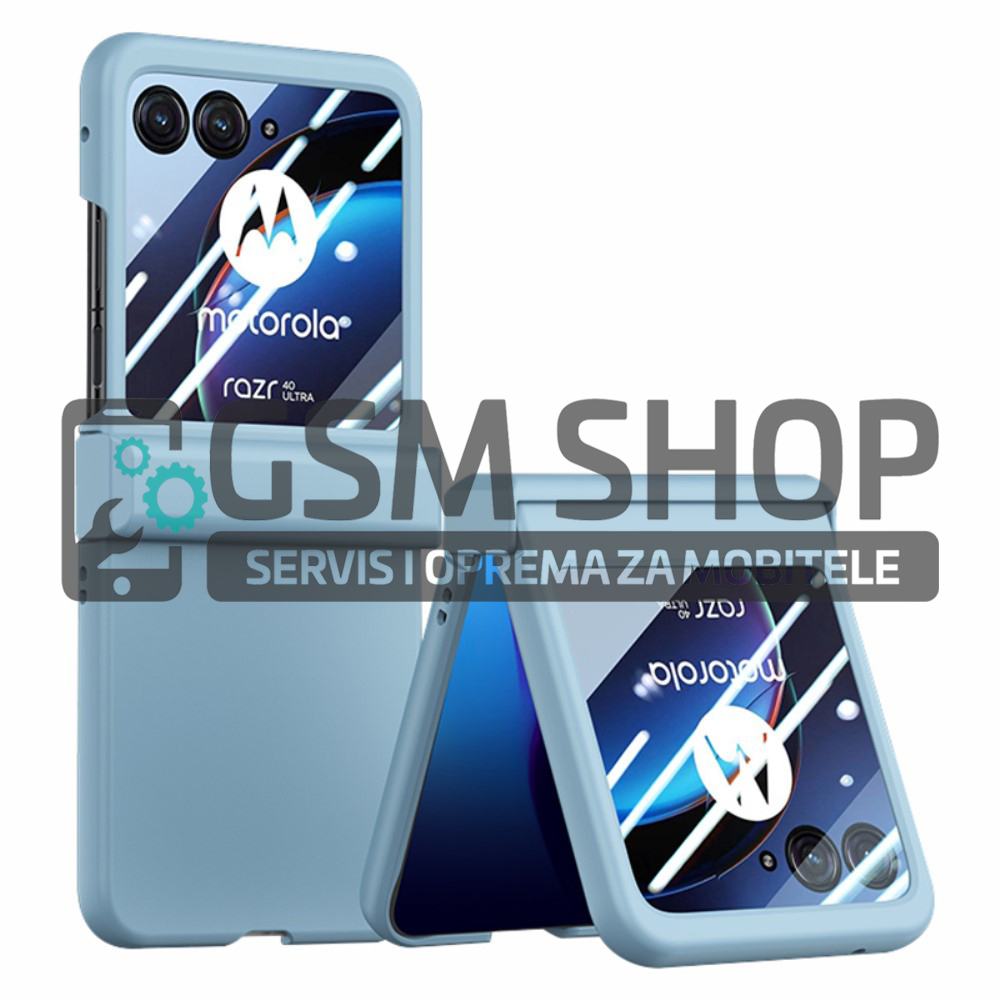 Preklopna maskica za Motorola Razr 40 Ultra plava