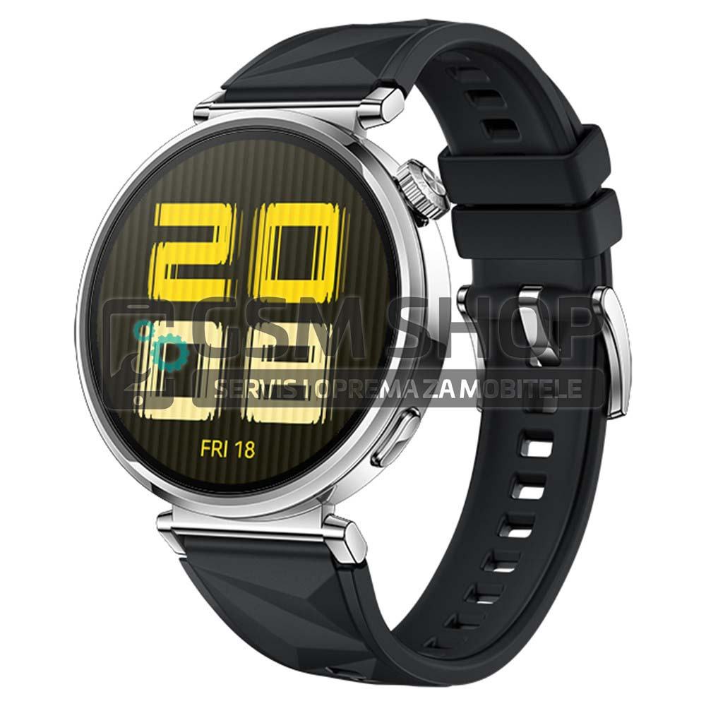18mm silikonski remen s uzorkom romba za Huawei GT5 / GT4, Garmin itd