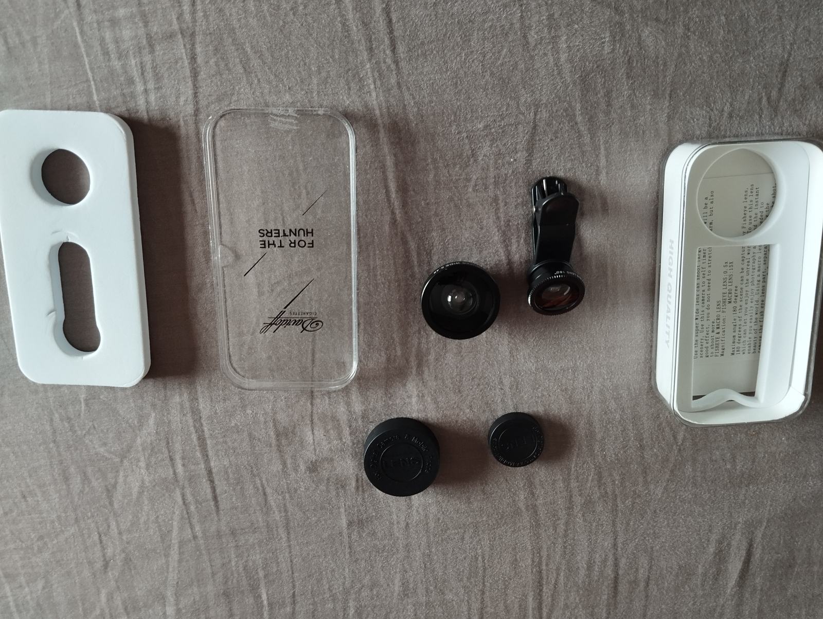 Adapteri za mobitel kamera 180 fisheye i 0.4x