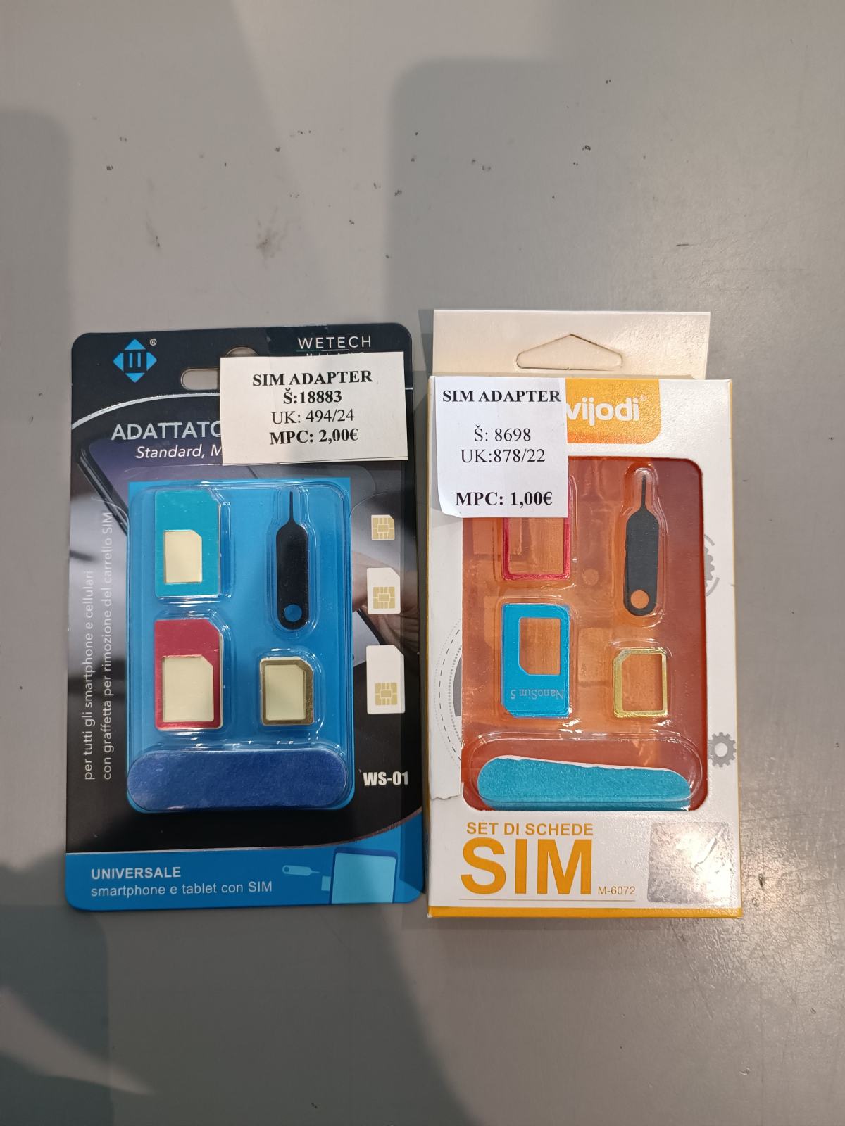 ADAPTERI ZA SIM KARTICE