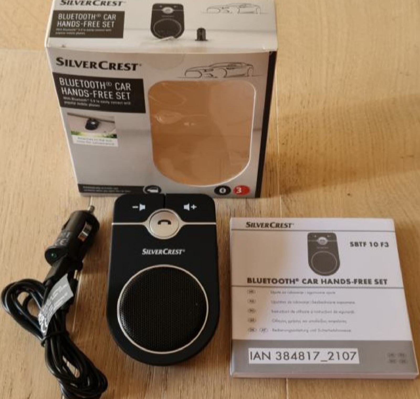 Bluetooth hands- free set Silvercrest