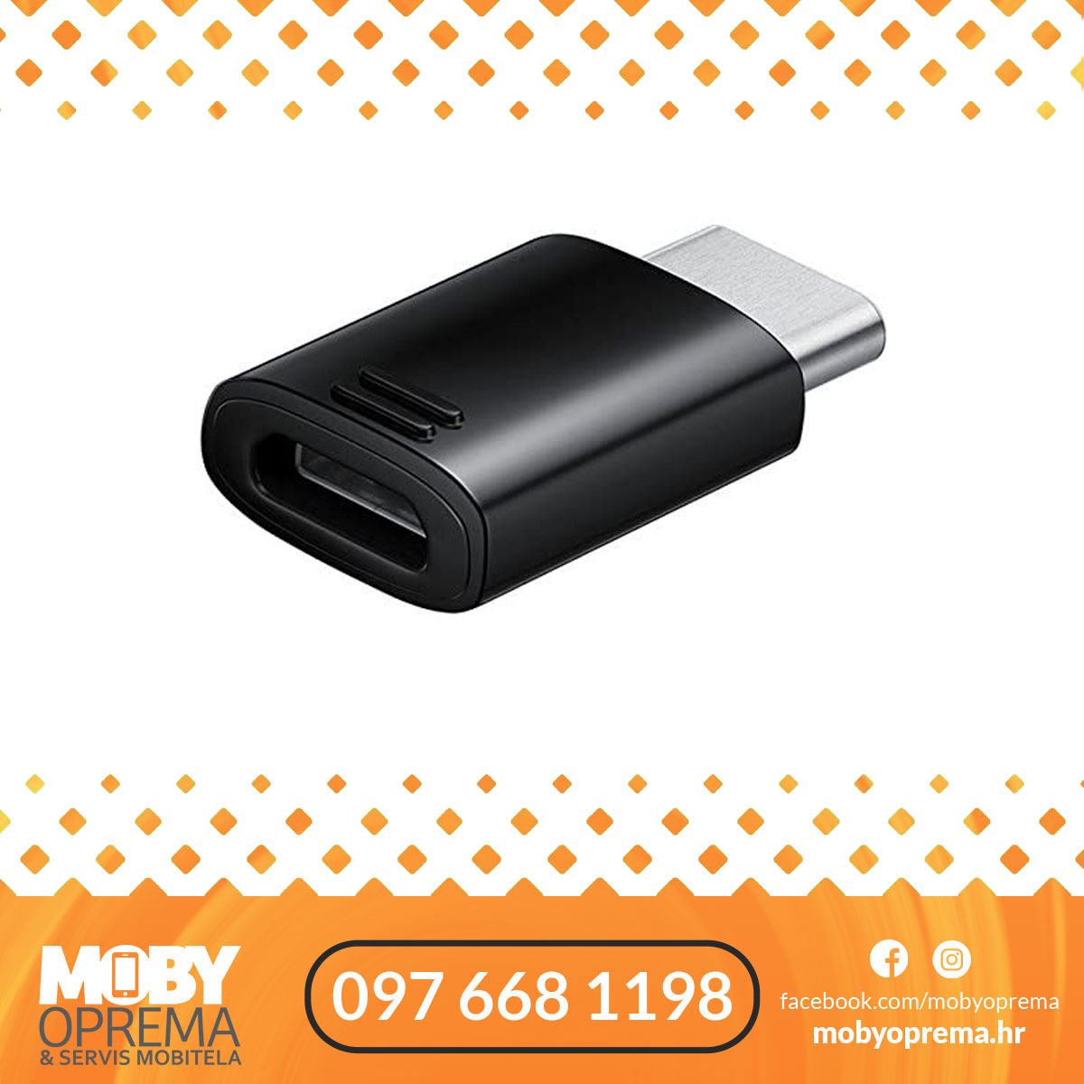 Original Samsung adapter Micro na USB-C