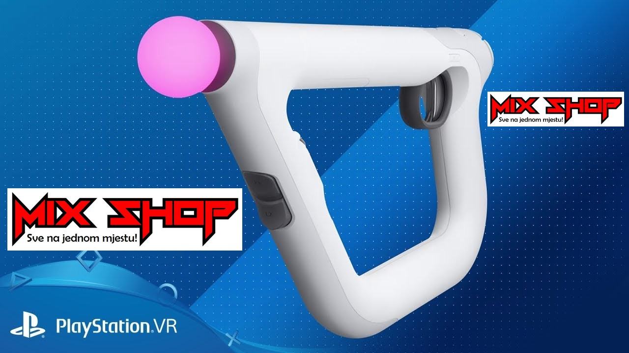SONY PLAYSTATION VR AIM CONTROLLER PUŠKA TOP PS 4 PS4 Joystick Move