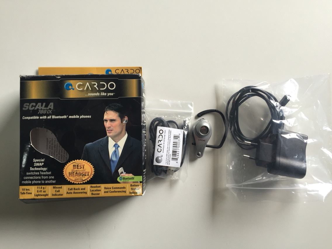 Bluetooth Headset Cardo Scala 700LX slušalica
