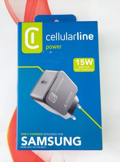 Cellularline brzi punjač / 15W / Fast Charge USB-C