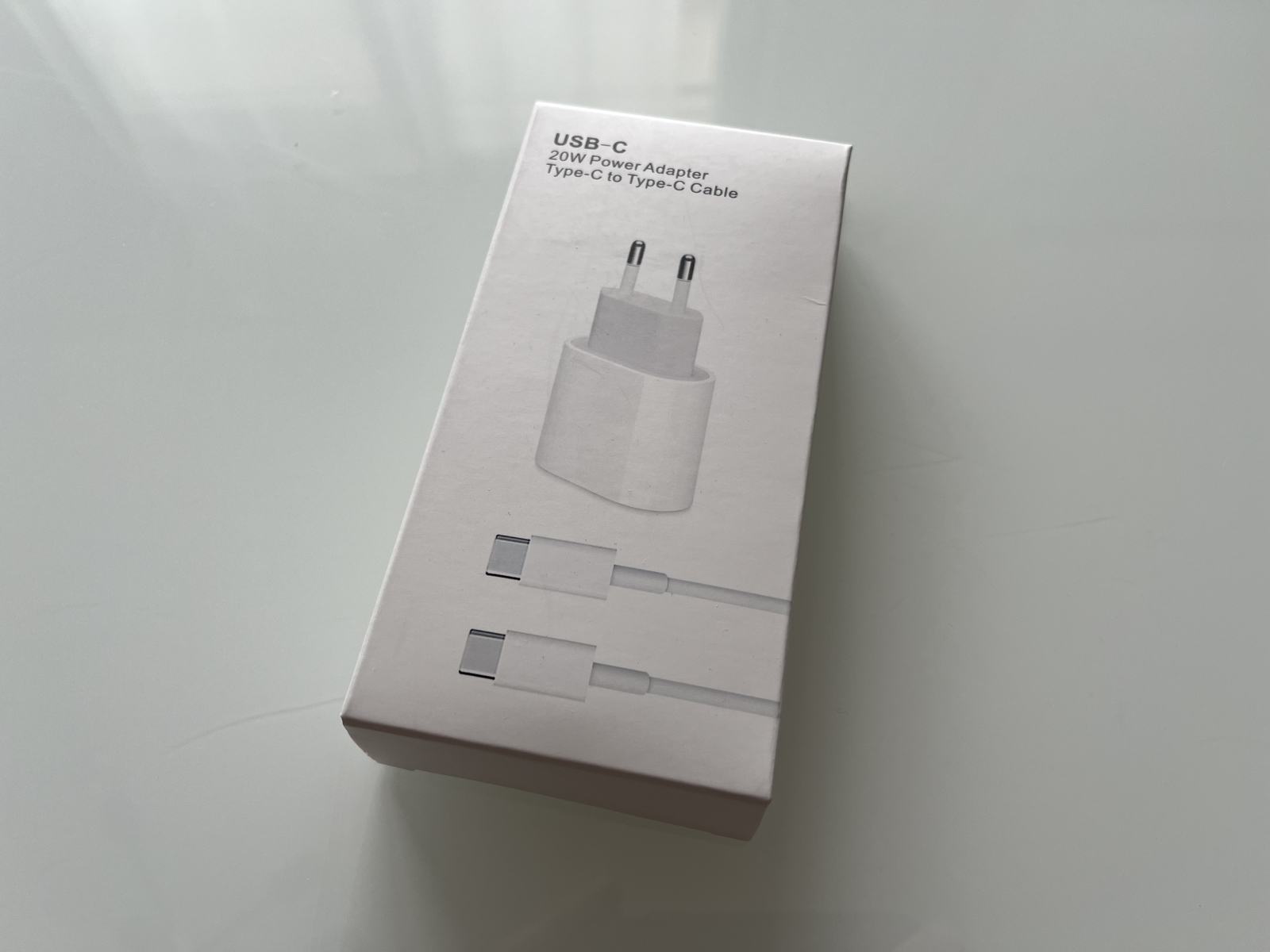 Punjač adapter 20w + kabel USB-C
