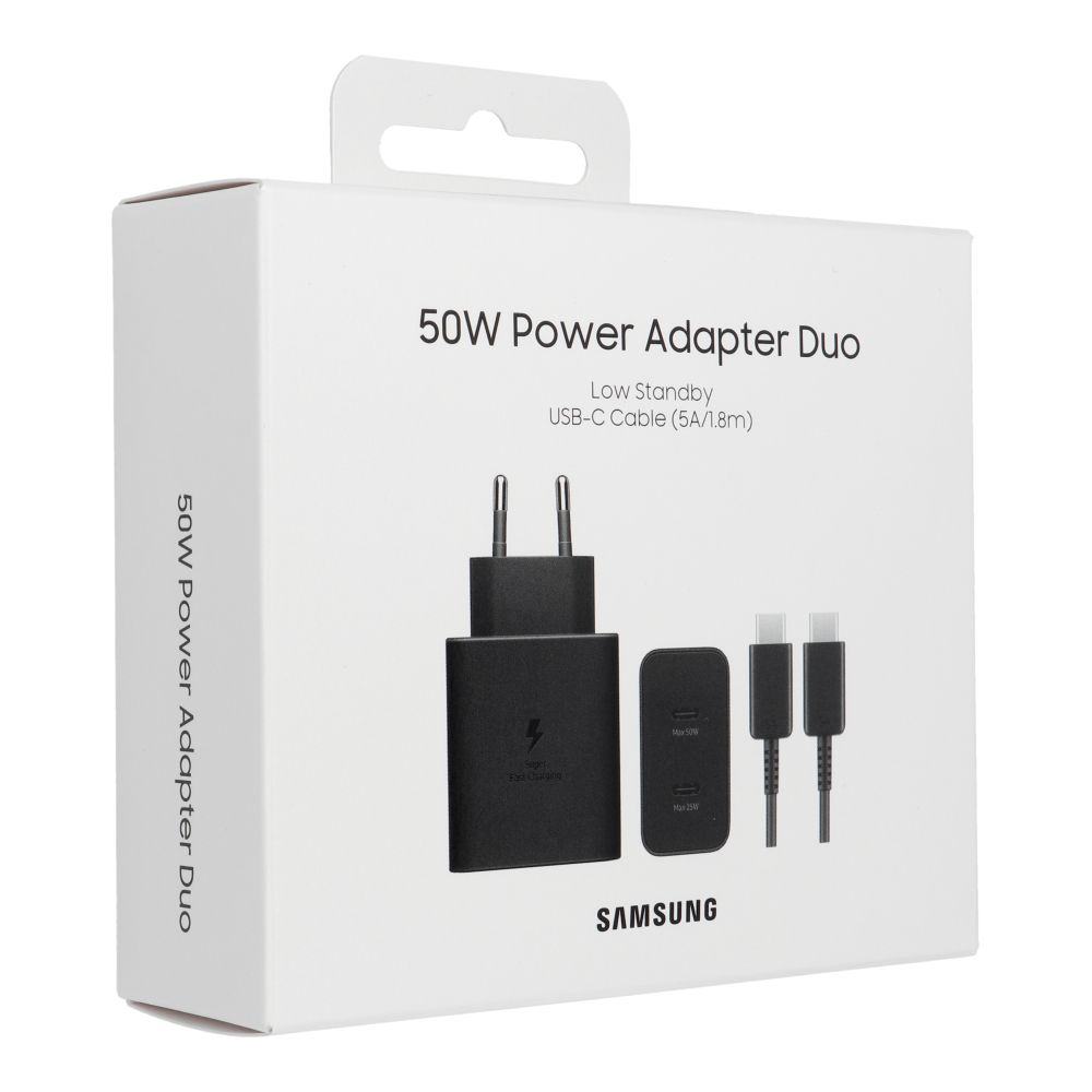 SAMSUNG originalni tip C zidni punjač + kabel tip C na tip C PD 3A 50W