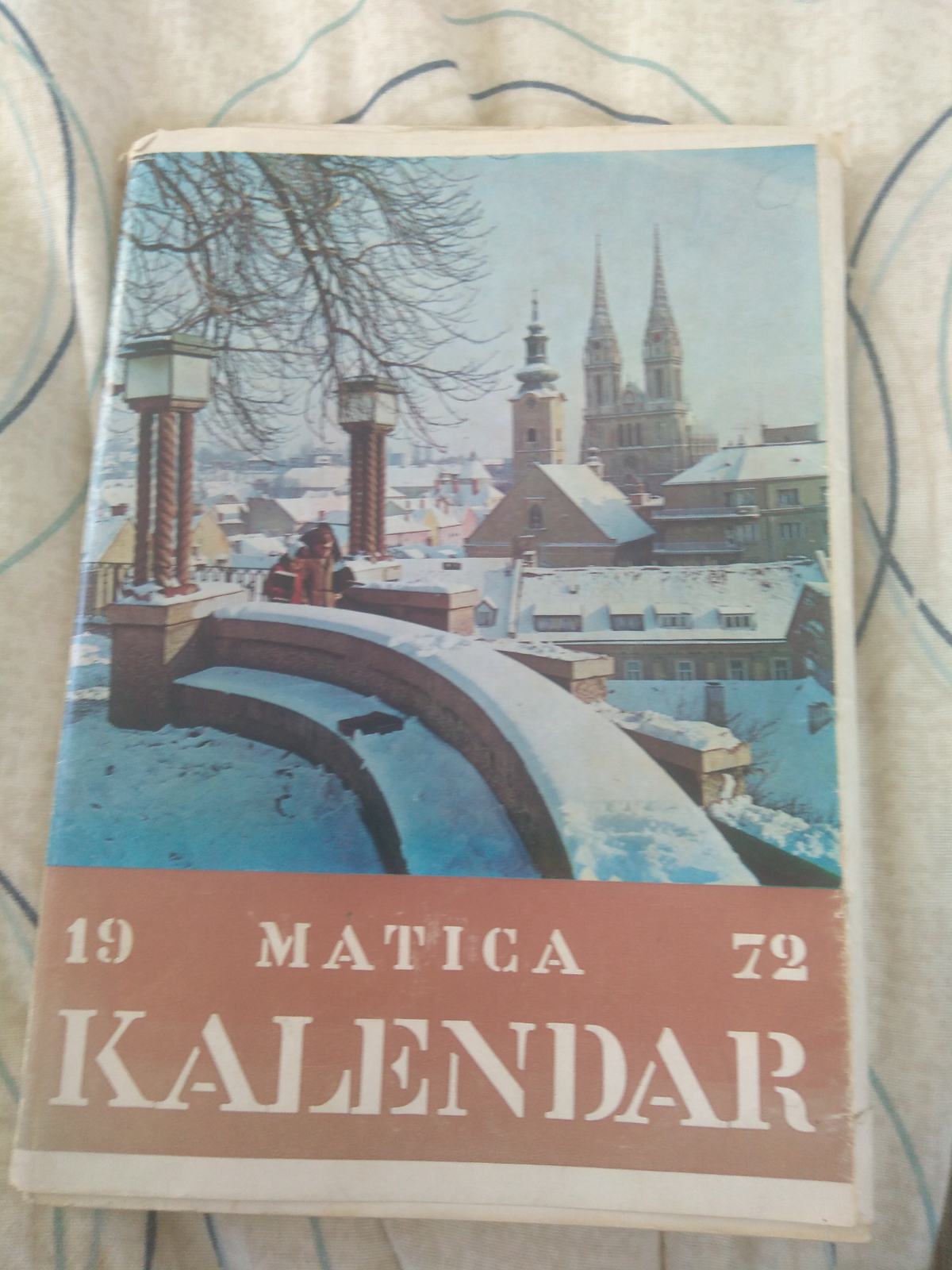 1972 Kalendar Matice Hrvatske (bespl. dostava)