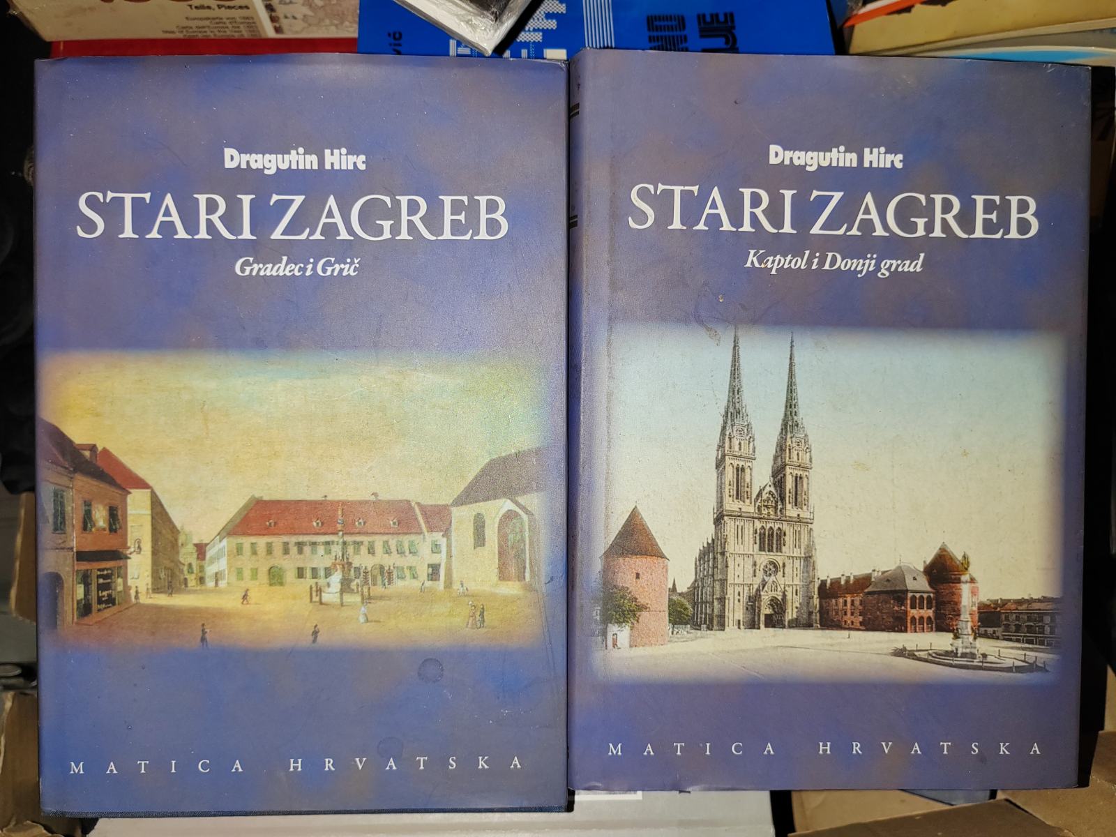 Stari Zagreb 1 i 2 Gradec i Grič Kaptol i Donji grad